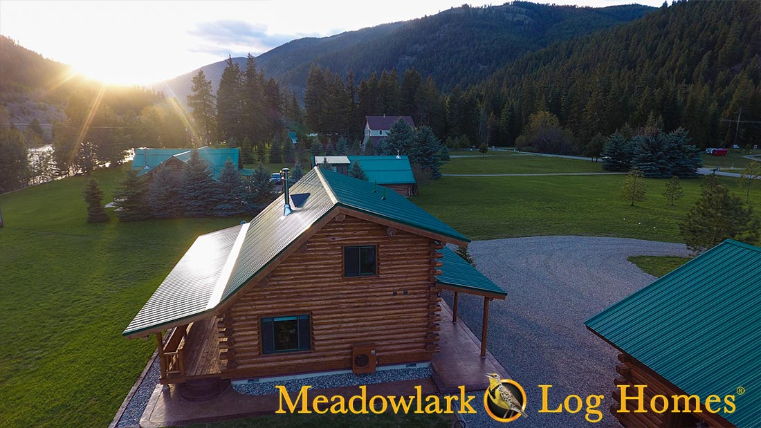 Featured Photo Gallery - Meadowlark Log Homes