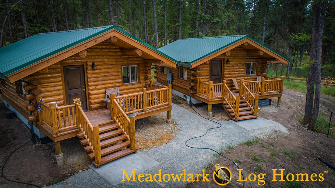 Featured Photo Gallery - Meadowlark Log Homes
