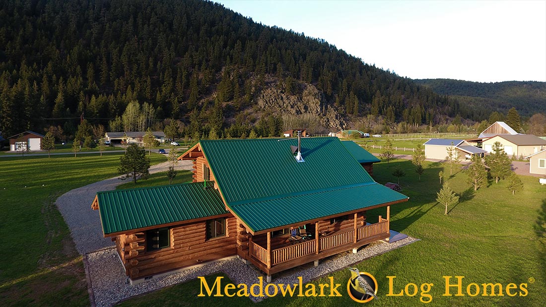 Featured Photo Gallery - Meadowlark Log Homes
