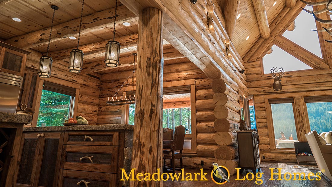 Featured Photo Gallery - Meadowlark Log Homes