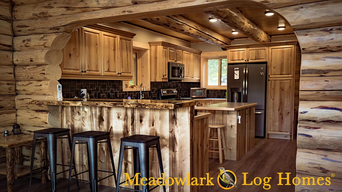Featured Photo Gallery - Meadowlark Log Homes