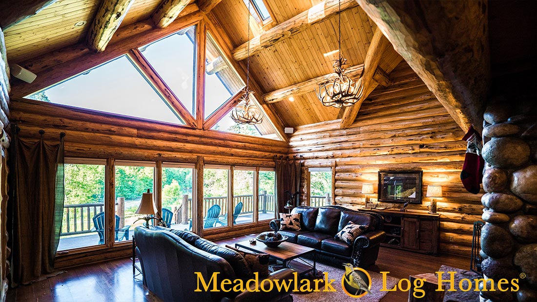 Featured Photo Gallery - Meadowlark Log Homes