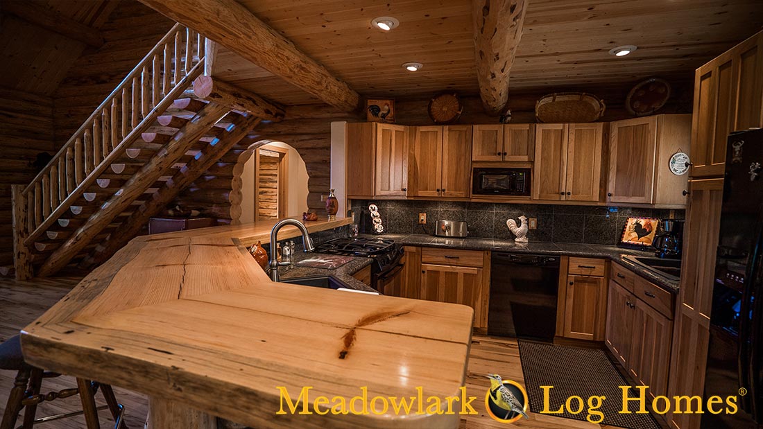 Featured Photo Gallery - Meadowlark Log Homes