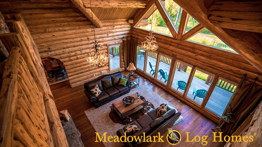 Featured Photo Gallery - Meadowlark Log Homes