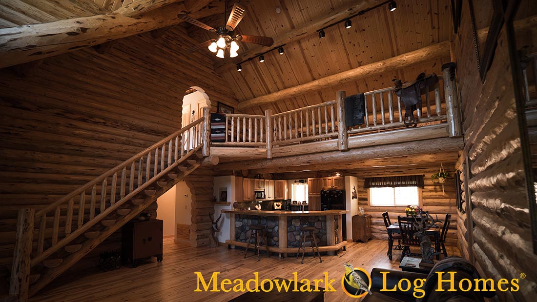 Featured Photo Gallery - Meadowlark Log Homes