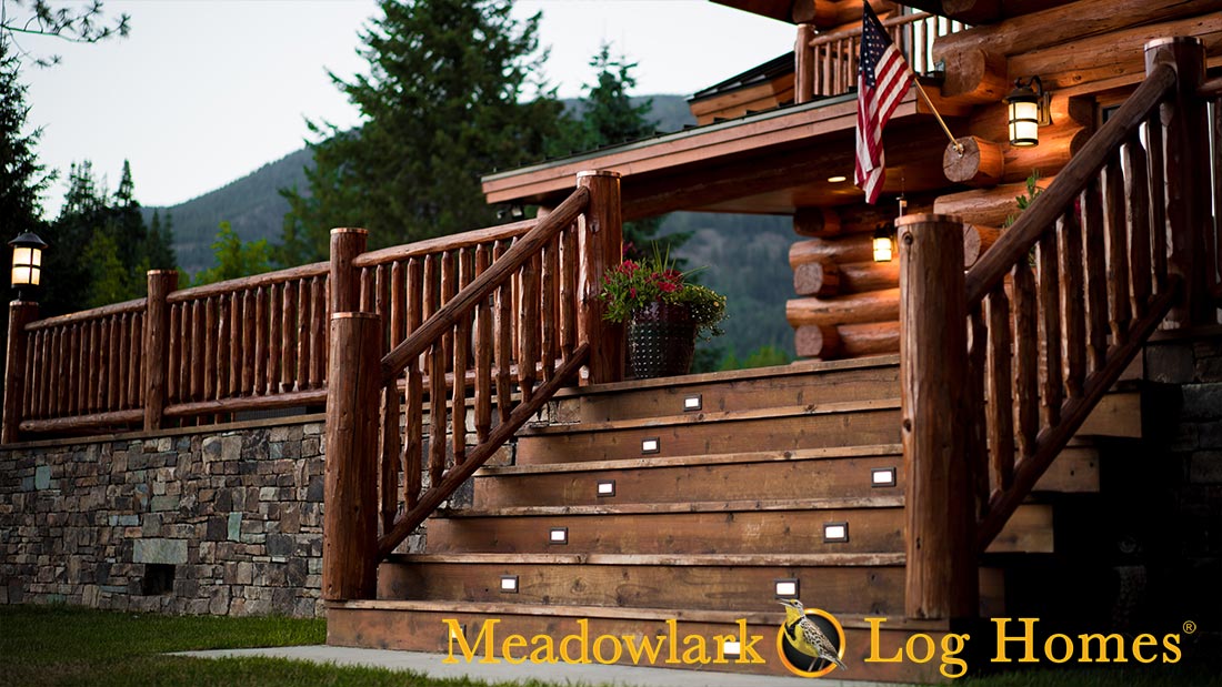 Featured Photo Gallery - Meadowlark Log Homes