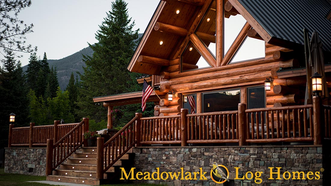Featured Photo Gallery - Meadowlark Log Homes