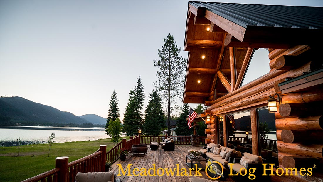 Featured Photo Gallery - Meadowlark Log Homes