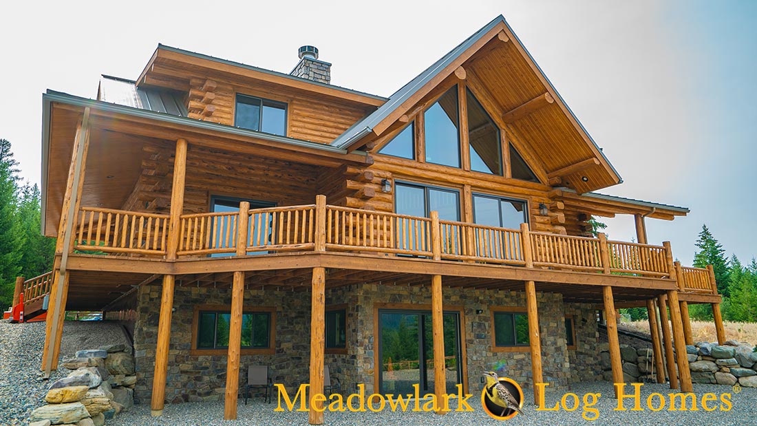Featured Photo Gallery - Meadowlark Log Homes