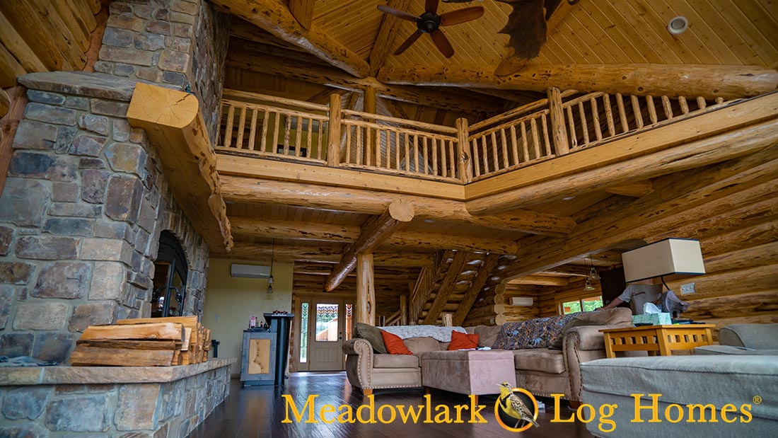 Featured Photo Gallery - Meadowlark Log Homes